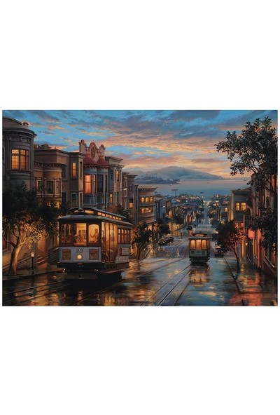 Anatolian 1500 Parça Puzzle San Francisco Sokakları