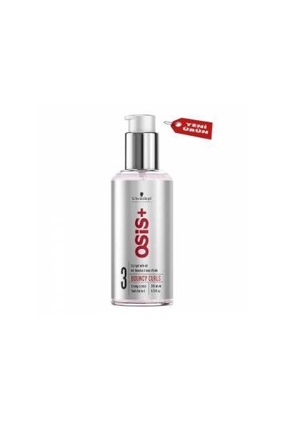 Osis Bouncy Curls Yağ Bazlı Bukle Jeli 200ml Osis Bouncy Curls Yağ Bazlı Bukle Jeli 200ml