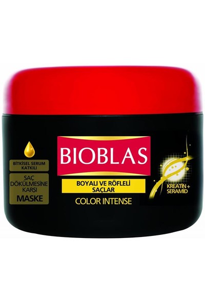 Bioblas Saç Dökülmesine Karşı Bakım Maskesi 280 Ml Boyalı/Röfleli Bioblas Saç Dökülmesine Karşı Bakım Maskesi 280 Ml Boyalı/Röfleli