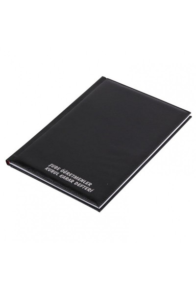 Şube Öğretmenler Kurulu Karar Defteri Suni Deri Ciltli