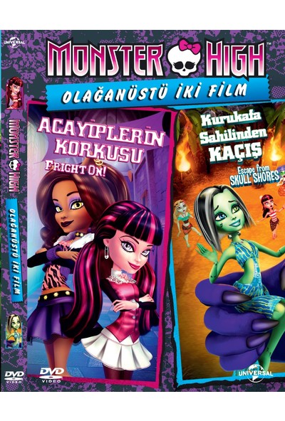 Monster High: Clawesome Double Feature (Monster High: Olağanüstü İki Film) (Dvd)