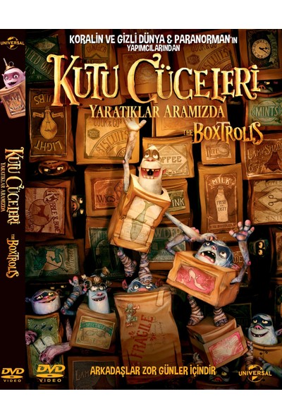 The Boxtrolls (Kutu Cüceleri Yaratıklar Aramızda) (Dvd)