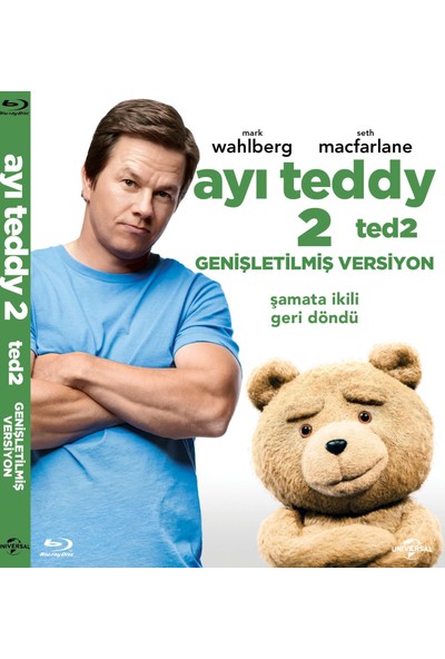 Ted 2 (Ayı Teddy 2) (Blu-Ray Disc) Ted 2 (Ayı Teddy 2) (Blu-Ray Disc)