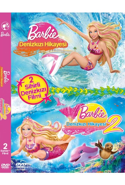 Barbie İn A Mermaid Tale 1-2 (Barbie Deniz Kızı Hikayesi 1-2 Set) (Dvd)