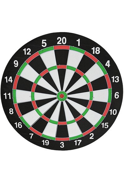 Spor724 D38 38 Cm Çapında Dart Tahtası + 6 Adet Ok Spor724 D38 38 Cm Çapında Dart Tahtası + 6 Adet Ok
