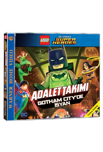 Lego Dc Super Heroes Justice League: Gotham City Breakout (Süper Kahramanlar Adalet Takımı: Gotham'Da İsyan) (Vcd) Lego Dc Super Heroes Justice League: Gotham City Breakout (Süper Kahramanlar Adalet Takımı: Gotham'Da İsyan) (Vcd)