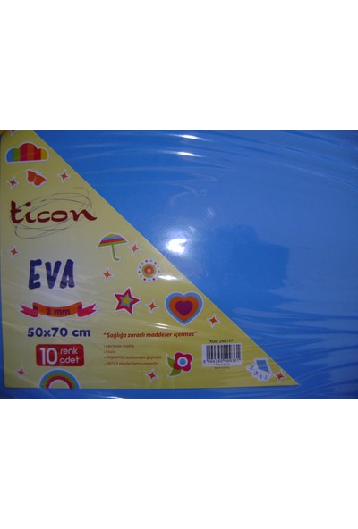 Ticon Eva 2Mm 50*70Cm Mavi