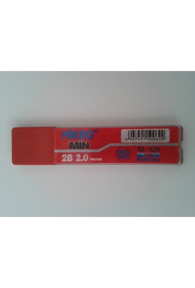 Mikro 2,0 2B Min Kırmızı 6X90Mm