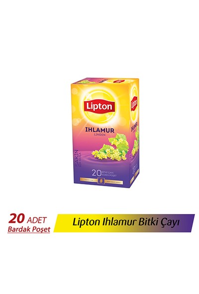 Lipton Ihlamur 1,60 gr 20 'li Bardak Poşet Çay