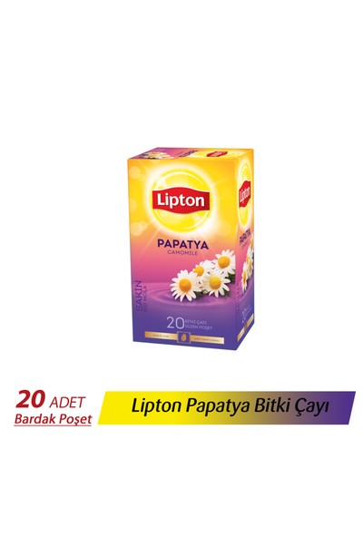 Lipton Papatya 1,50 gr 20 'li Bardak Poşet Çay Lipton Papatya 1,50 gr 20 'li Bardak Poşet Çay