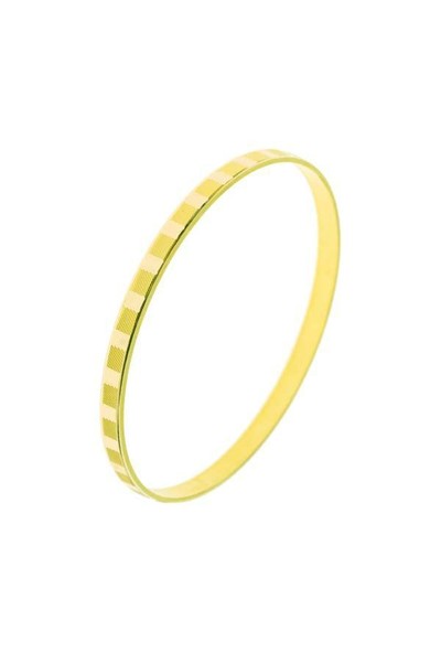 Bilezikhane Hediyelik Bilezik 4,00 Gram Şerit Desen 14 Ayar Altın Bilezikhane Hediyelik Bilezik 4,00 Gram Şerit Desen 14 Ayar Altın