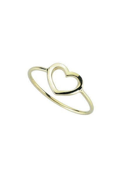 Bilezikhane Yüzük Kalpli 0,82 Gram 14 Ayar Altın Bilezikhane Yüzük Kalpli 0,82 Gram 14 Ayar Altın