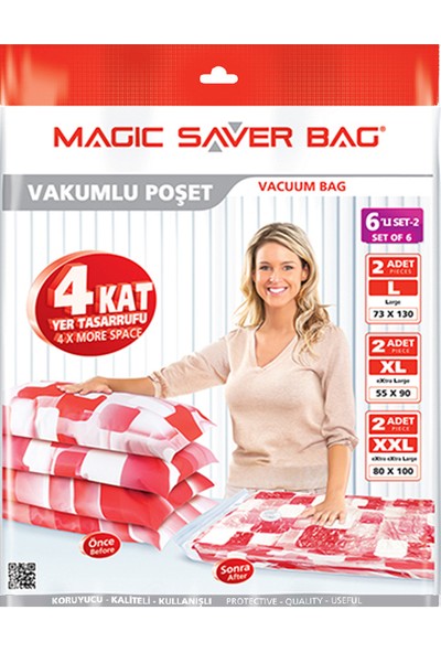 Magic Saver Bag 6 Lı 