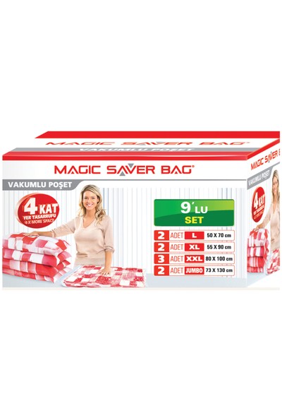 Magic Saver Bag 9 Lu Set Magic Saver Bag 9 Lu Set