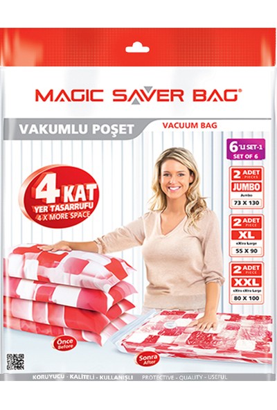 Magic Saver Bag 6 Lı Magic Saver Bag 6 Lı