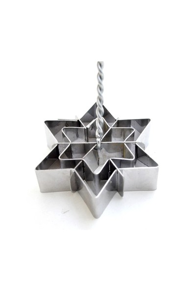 Nar Demir Tatlısı Kalıbı İki Yıldız Modeli