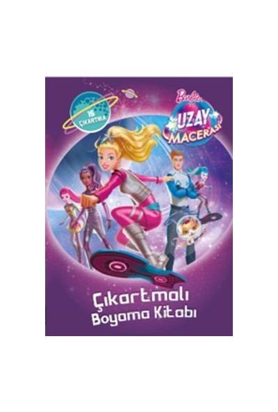 Barbie Uzay Macerası (Çıkartmalı Boyama)