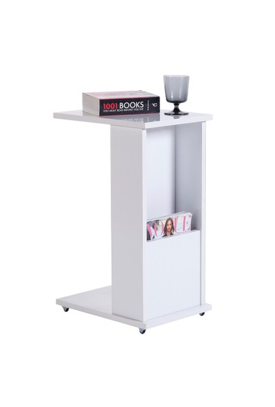 Carla Home Ligno Beyaz C Sehpa