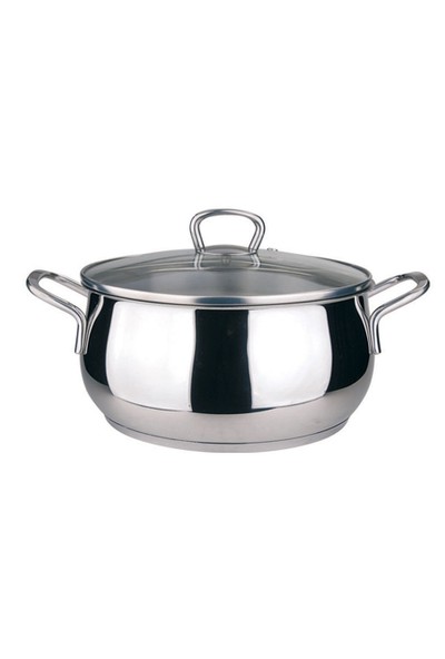 Taç Mutfak Bengü Derin Çelik Tencere 26 cm