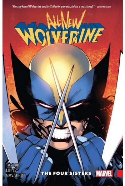 Marvel Comics All-New Wolverine Vol. 1: The Four Sisters İngilizce Çizgi Roman Marvel Comics All-New Wolverine Vol. 1: The Four Sisters İngilizce Çizgi Roman