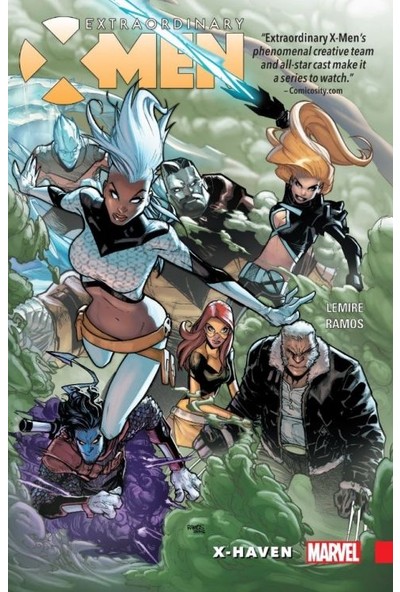 Marvel Comics Extraordinary X-Men Vol. 1: X-Haven İngilizce Çizgi Roman Marvel Comics Extraordinary X-Men Vol. 1: X-Haven İngilizce Çizgi Roman