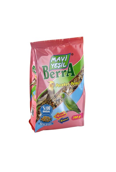 Mavi Yeşil Berra Paraket Yemi