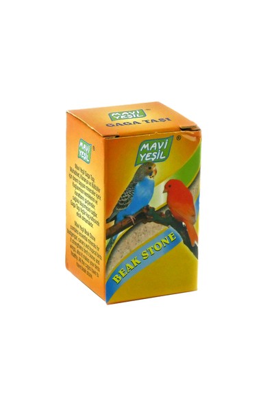 Mavi Yeşil Kanarya ve Muhabbet Kuşu Küp Gaga Taşı