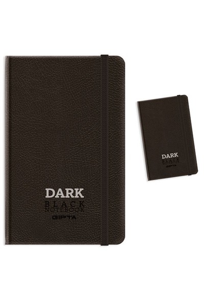 Gıpta Dark Sırttan Dikişli Karton Kapak Defter Çizgisiz A6 36yp. 2675 Gıpta Dark Sırttan Dikişli Karton Kapak Defter Çizgisiz A6 36yp. 2675