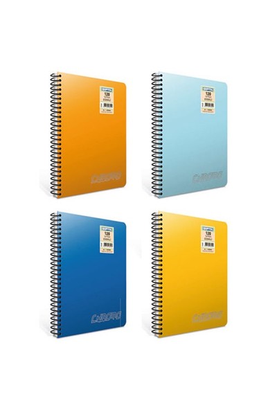 Gıpta Chromo Spiralli PP Kapak Defter A5 Kareli 100yp 2312 Gıpta Chromo Spiralli PP Kapak Defter A5 Kareli 100yp 2312
