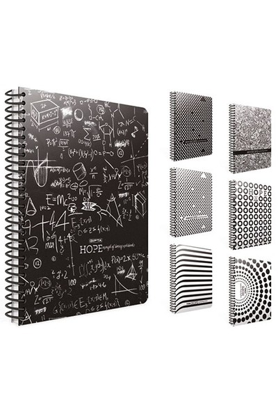 Gıpta Hope Spiralli Karton Kapak Defter 18,5x26 80yp Çizgili Gıpta Hope Spiralli Karton Kapak Defter 18,5x26 80yp Çizgili