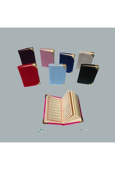 Tahtakale Toptancısı Kadife Kumaş Kaplı Minik Yasini Şerif Hediyelik (10 Adet)