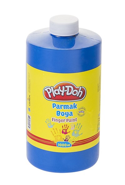 Play-Doh Parmak Boya 1 Lt Mavi PLAY-PR020
