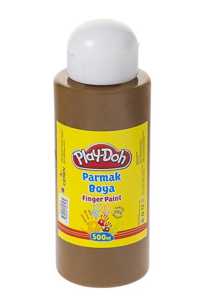 Play-Doh Parmak Boya 500 Ml Kahverengi PLAY-PR033 Play-Doh Parmak Boya 500 Ml Kahverengi PLAY-PR033