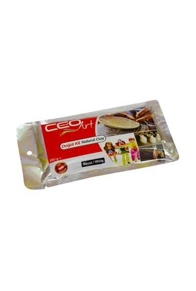 Ceo Art Doğal Kil Beyaz 250Gr CEO-DK0001