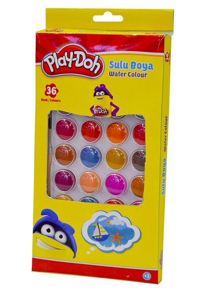 Play-Doh Suluboya 36 Renk 23Mm Play-Su010