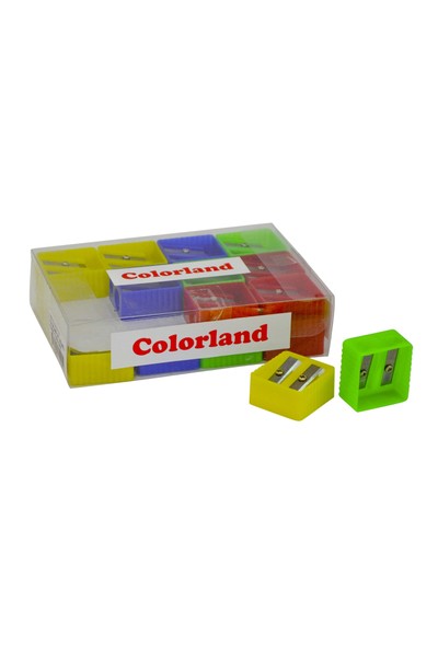 Colorland Çift Bölmeli Klasik Kalemtraş Ts826 24'Lü COLOR-KLT16