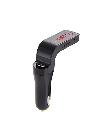 Bludfire Carg7 Bluetooth Araç FM Transmitter Usb Girişli - Siyah Bludfire Carg7 Bluetooth Araç FM Transmitter Usb Girişli - Siyah
