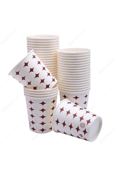 İlktem Karton Bardak 50`Li- 7 Oz