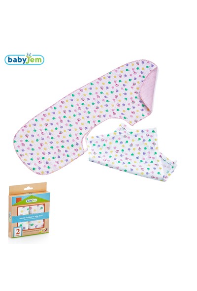 Babyjem Müslin Omuz Örtüsü Ve Mendil Pembe Elma Babyjem Müslin Omuz Örtüsü Ve Mendil Pembe Elma