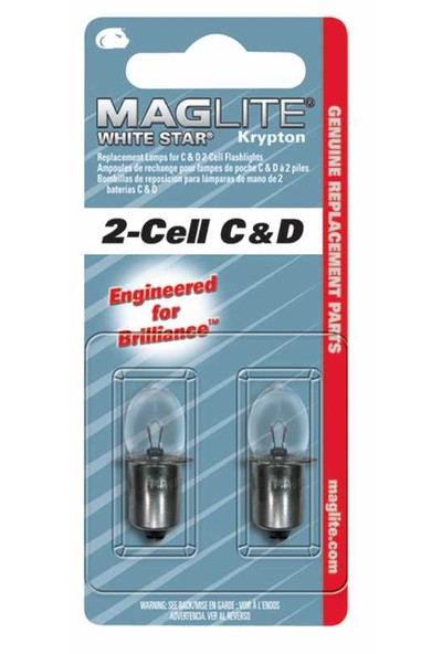 Maglite LWSA201 2C & 2D Ampul