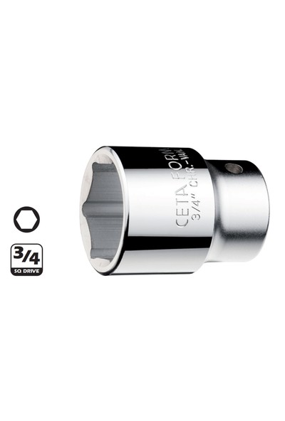 Ceta Form C32-H41 41 Mm 3/4” 6 Köşe Lokma Anahtar Ceta Form C32-H41 41 Mm 3/4” 6 Köşe Lokma Anahtar