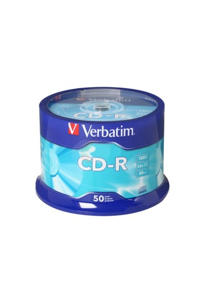 Verbatim 700Mb 52X 50Li Cakebox Cd-R Verbatim 700Mb 52X 50Li Cakebox Cd-R