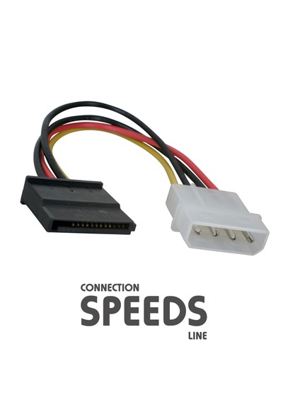 C.Speeds Lıne Ag-Ka56 15 Cm Sata Power Kablo C.Speeds Lıne Ag-Ka56 15 Cm Sata Power Kablo