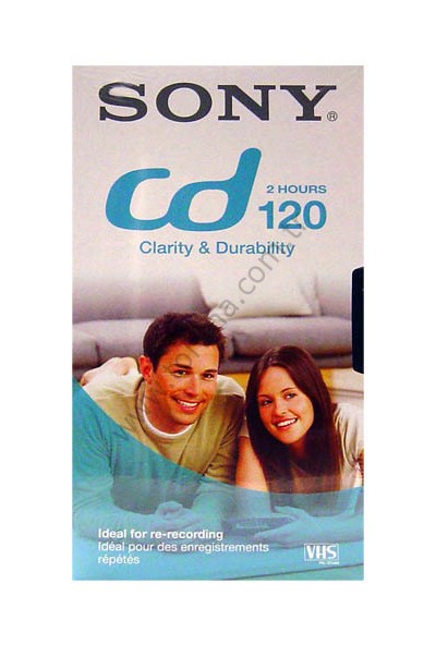 Sony E-120CDF Vhs Video Kaset