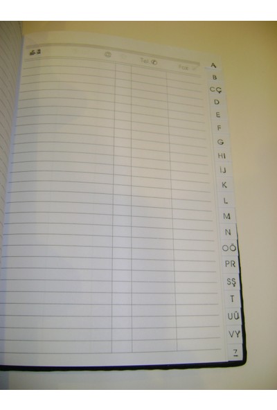 Gürpaş Telefon & Adres Defteri 14*20Cm Suni Deri Gürpaş Telefon & Adres Defteri 14*20Cm Suni Deri