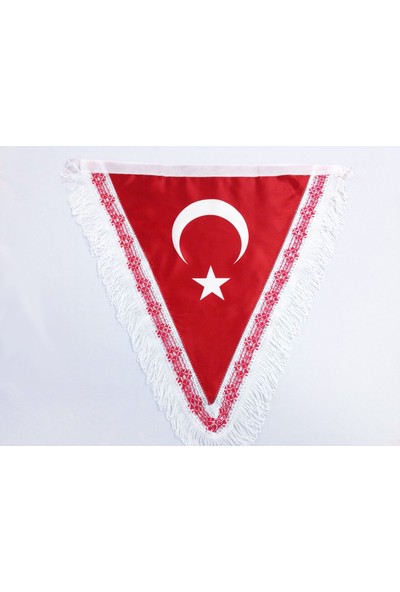 Gönder Bayrak - Türk Takdim Flama (40x45 cm) Gönder Bayrak - Türk Takdim Flama (40x45 cm)