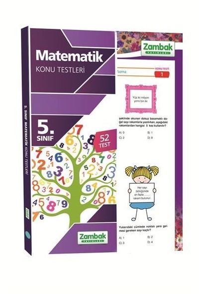 Zambak 5.Sınıf Konu Testi Matematik