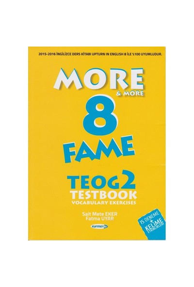 Kurmay 8.Sınıf More & More Selfie Test 2018