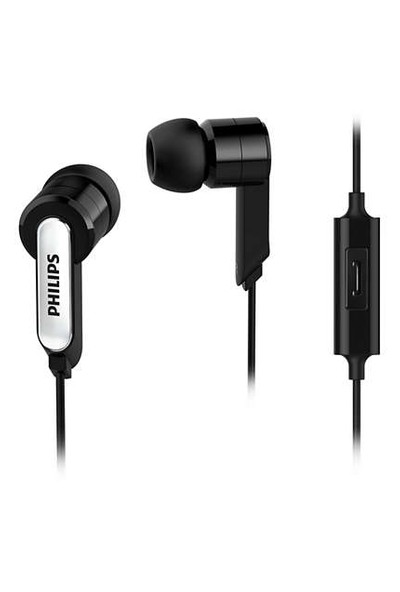Philips SHE-1405BK Mikrofonlu Kulak İçi Kulaklık Siyah