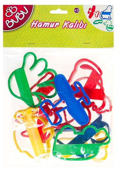 Bu-Bu Oyun Hamuru Kalıbı 10 Parça Bu-Bu Oyun Hamuru Kalıbı 10 Parça